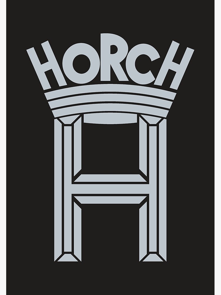 "Classic Car Logos: Horch" Poster by brookestead | Redbubble