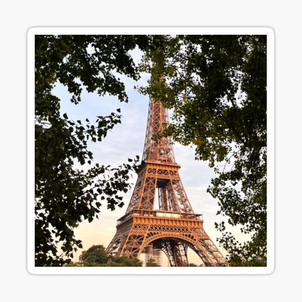 "Eiffel Tower" Sticker by LiviaAngelescu | Redbubble