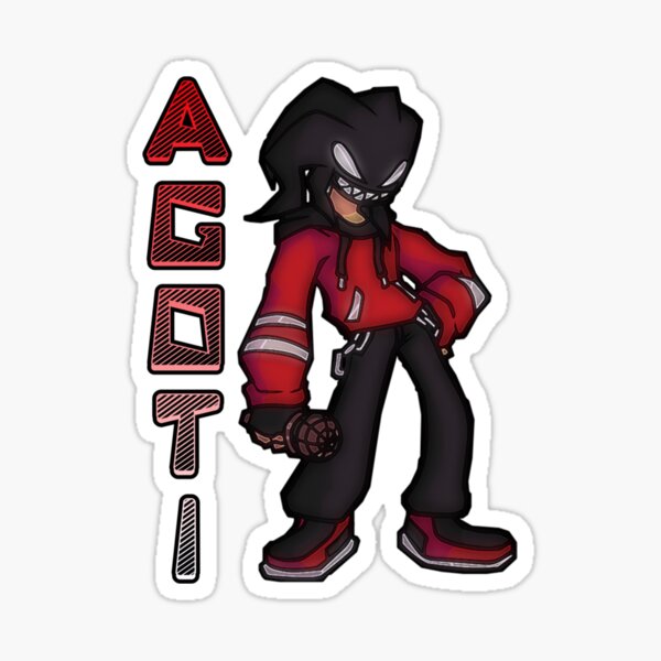 Pegatina «Agoti fnf mod» de zauggmscudebr | Redbubble