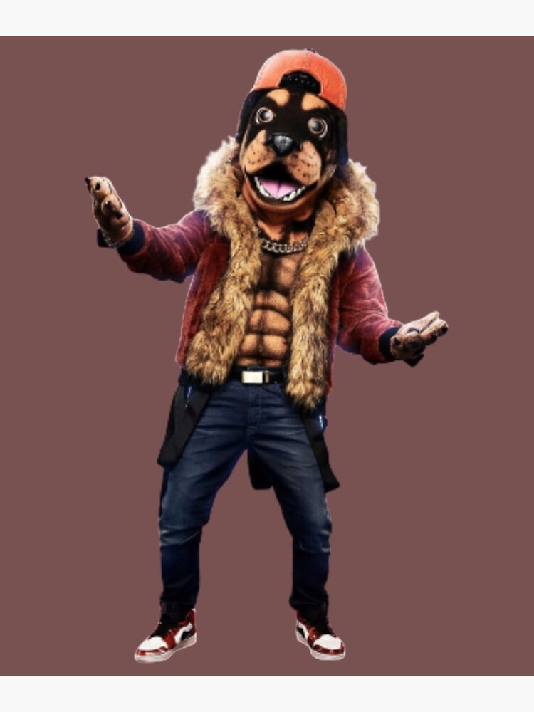 "Masked Singer US Season 2 Costume - Rottweiler " Photographic Print ...