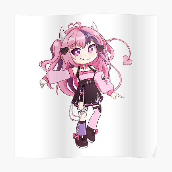 "ironmouse stickers and t-shirts" Poster by seyf-smp | Redbubble