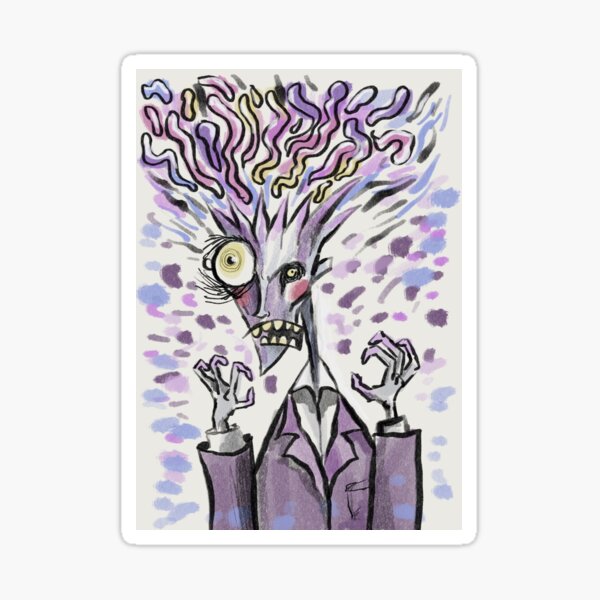 "Mind blown" Sticker by Extreme-Fantasy | Redbubble