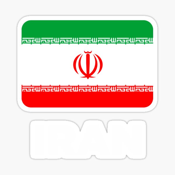 "Iran" Sticker for Sale by AlwaysAwesome | Redbubble