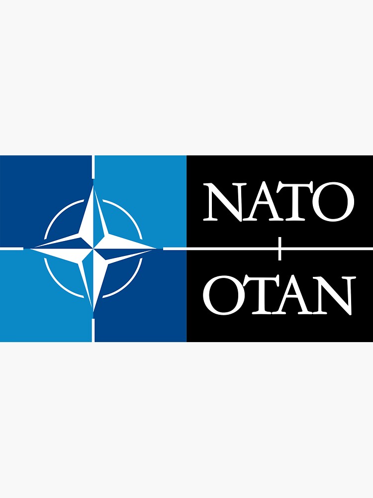 "NATO NATO" Sticker by Aspretto | Redbubble