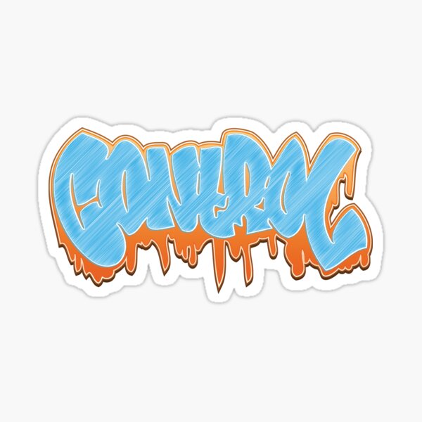 "Cool Street Art Graffiti" Sticker by tillhunter | Redbubble