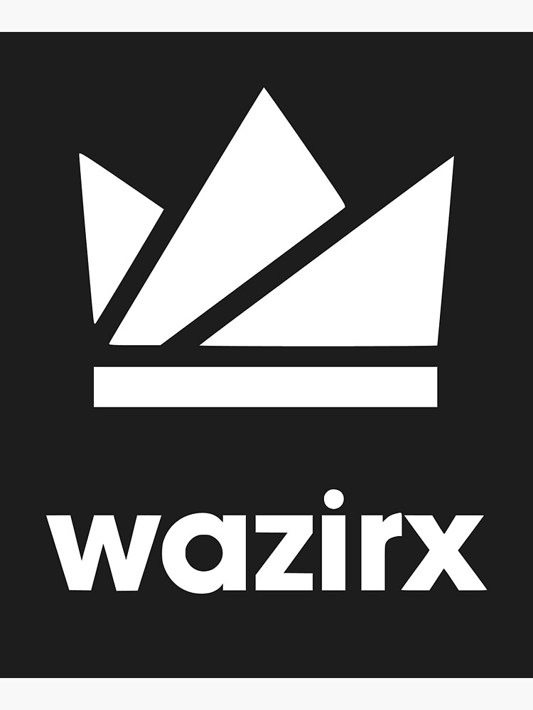 "WazirX WRX Artic White" Poster by PopFoxT-shirts | Redbubble