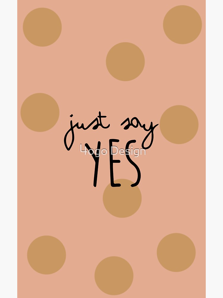"Just Say Yes - Zoella (Zoe Sugg) Phone Case" Sticker by MBroadbridgee ...