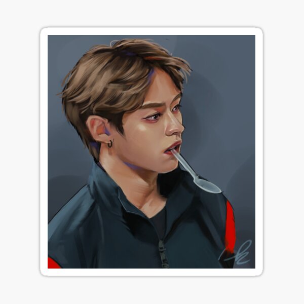 "Leeknow" Sticker for Sale by Kl-artwork- | Redbubble