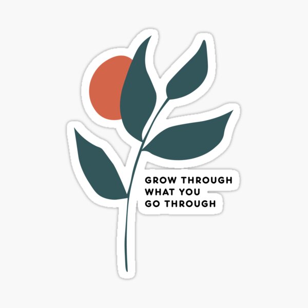 "Go through" Sticker for Sale by Panda Design | Redbubble