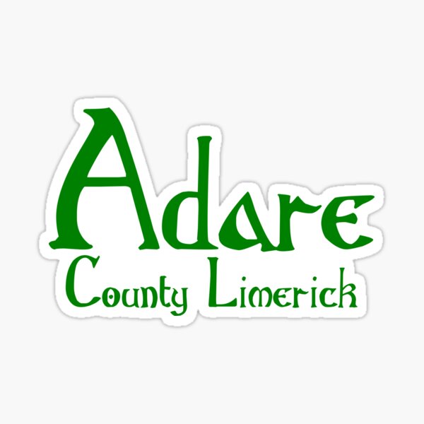 "Adare " Sticker for Sale by ben-taylor1234 | Redbubble