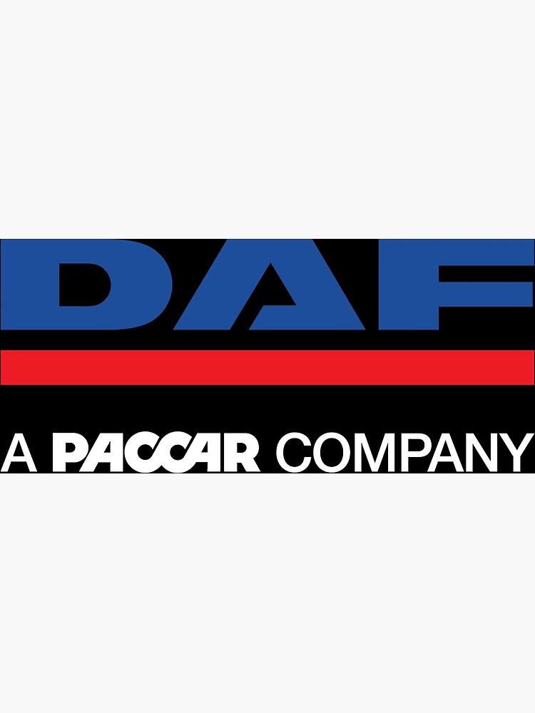 "TRUCK || DAF - PACCAR LOGO" Art Print for Sale by AubreyLoisa | Redbubble