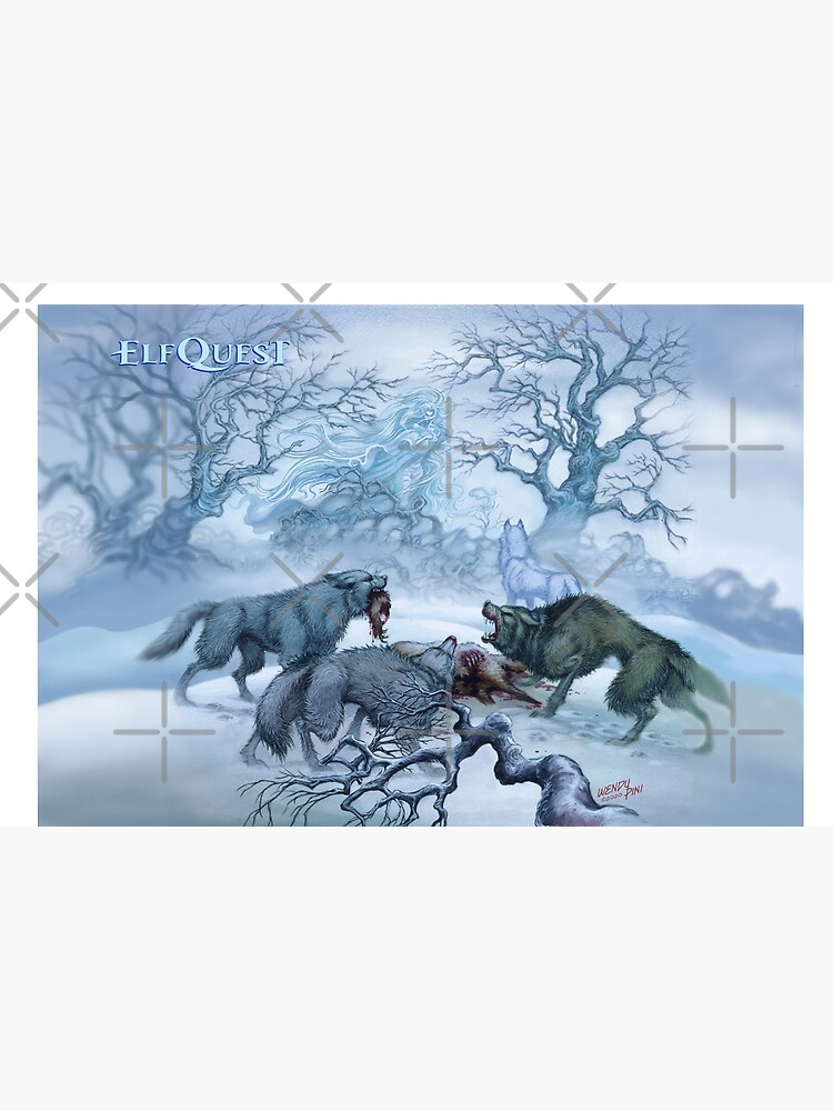 "ElfQuest: Wolf Mother Timmain" Zipper Pouch for Sale by elfquest ...