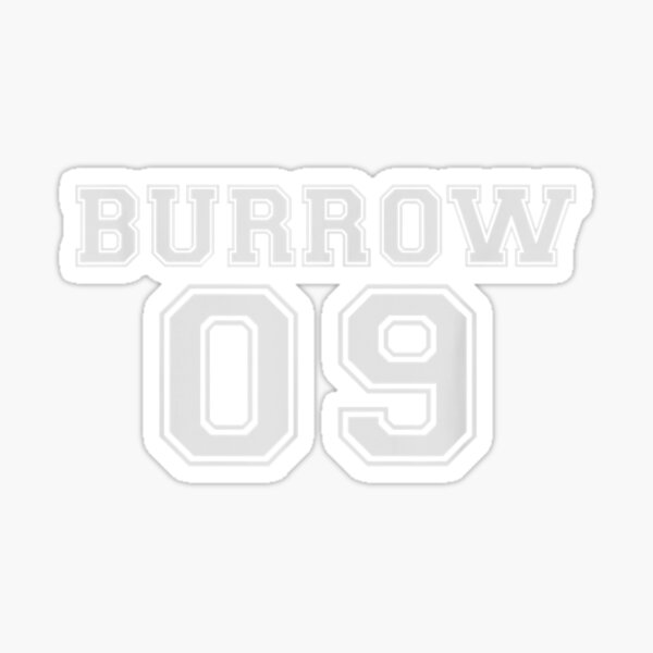 "Team Burrow " Sticker for Sale by Enzogain | Redbubble