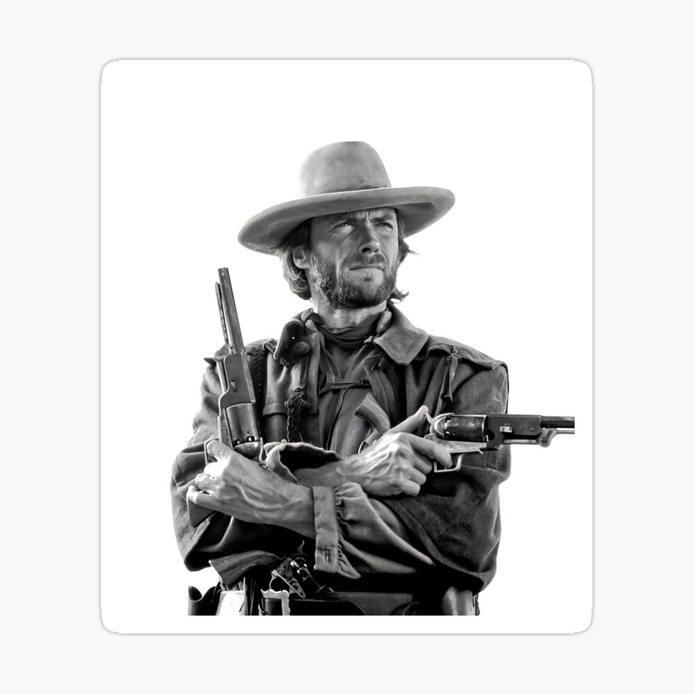 Affiche De Cow Boy De Clint Eastwood