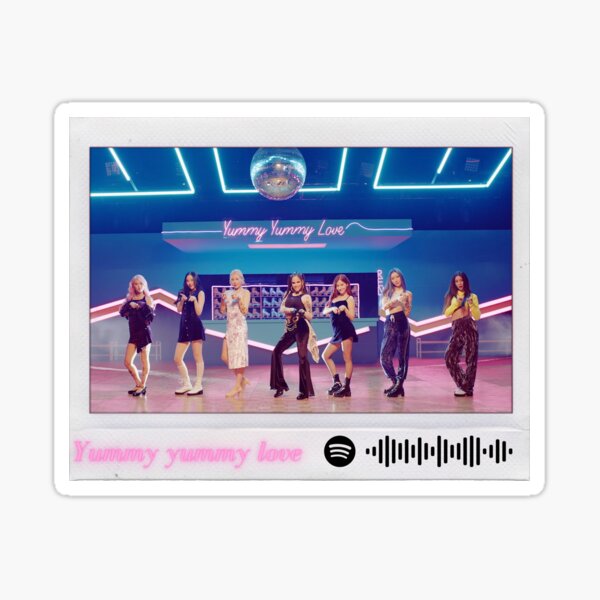 "MOMOLAND x NATTI NATASHA - YUMMY YUMMY LOVE" Sticker for Sale by ...