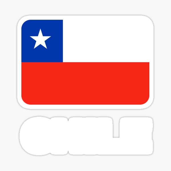 "Chile" Sticker by AlwaysAwesome | Redbubble