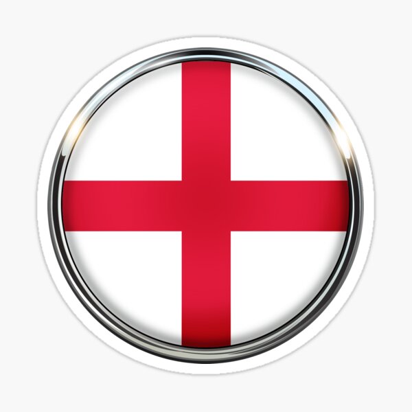 "St Georges Flag" Sticker for Sale by mikemolloy | Redbubble