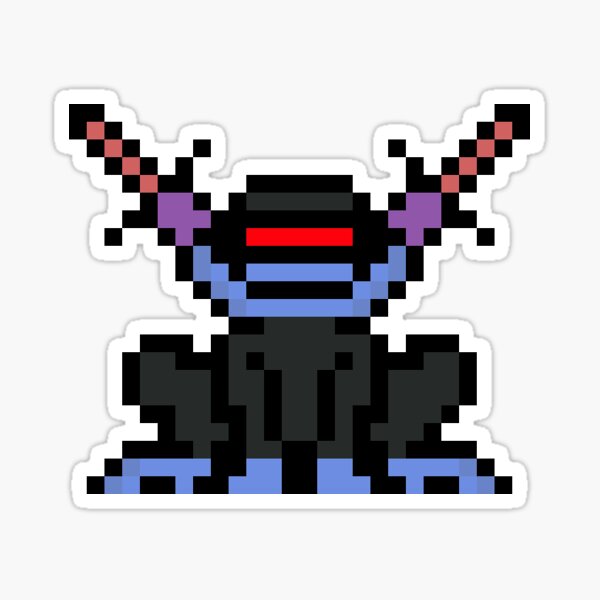 "Frog Mayhem Cyber Ninja" Sticker by Laudabilis | Redbubble
