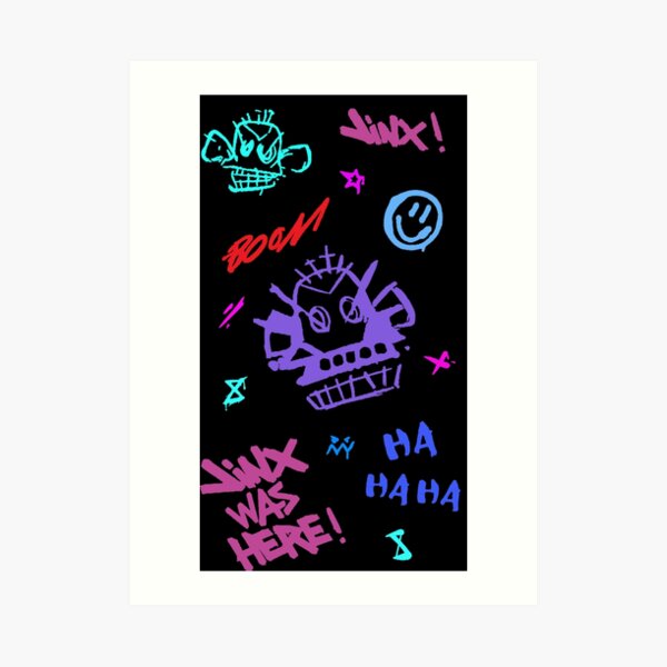 "Arcane Jinx Logo" Art Print by HMSSHOP | Redbubble