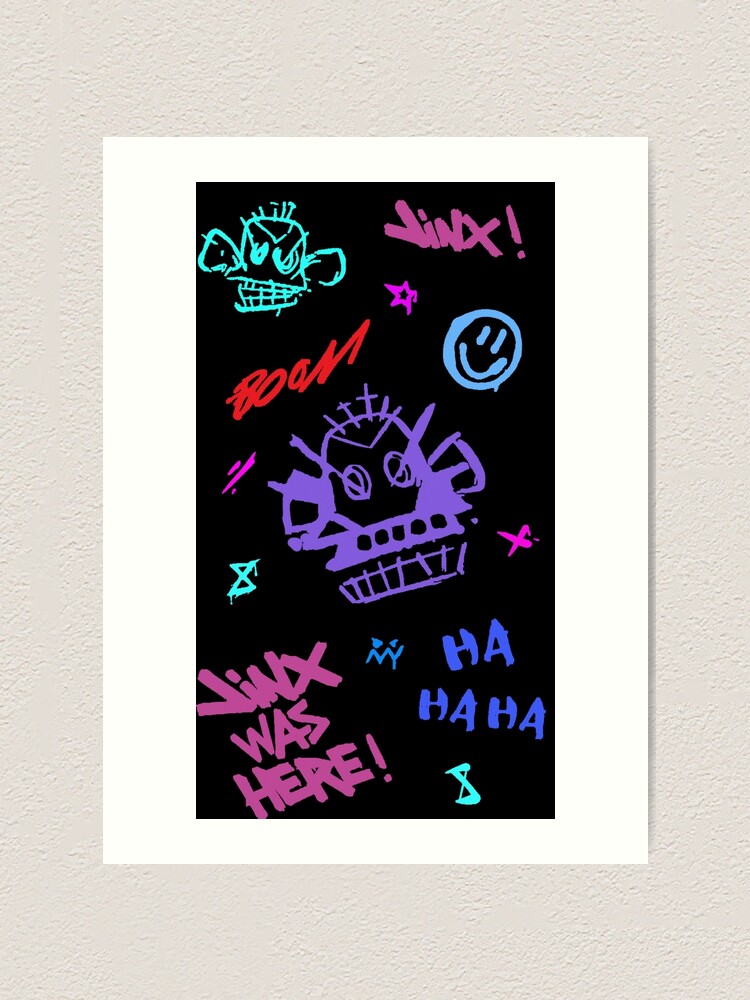 "Arcane Jinx Logo" Art Print by HMSSHOP | Redbubble