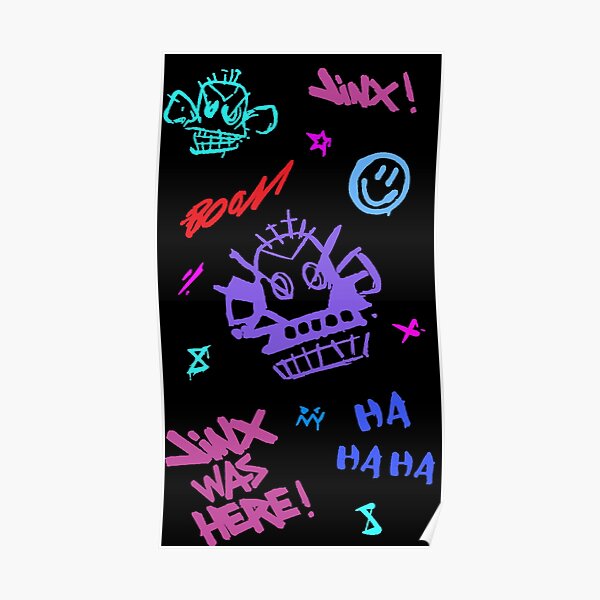 "Arcane Jinx Logo" Poster by HMSSHOP | Redbubble