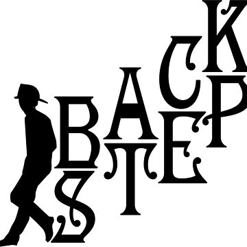 "Back Step Graphics" Sticker for Sale by Bmccartin21 | Redbubble