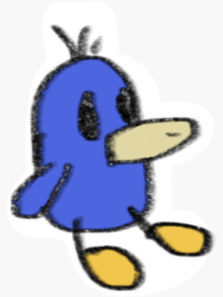 "Ducker Duck sticker" Sticker by Yokiconico | Redbubble