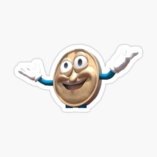 "Cryptoland Coin 1 " Sticker by ShamanIwo | Redbubble