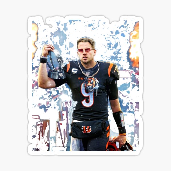 "Joe burrow bengals" Sticker for Sale by Bellla-m | Redbubble