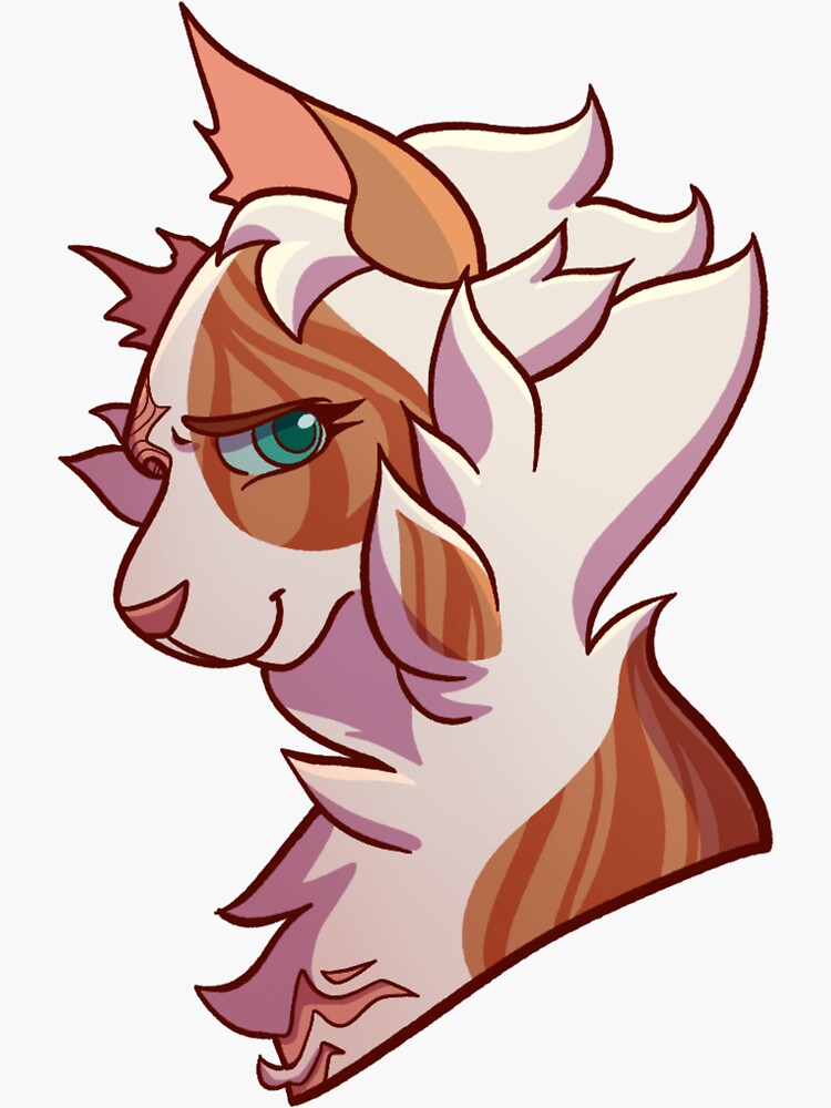 "Brightheart" Sticker by MadGuth | Redbubble