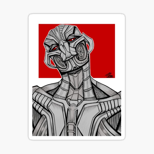 "smug ultron" Sticker for Sale by localleo | Redbubble
