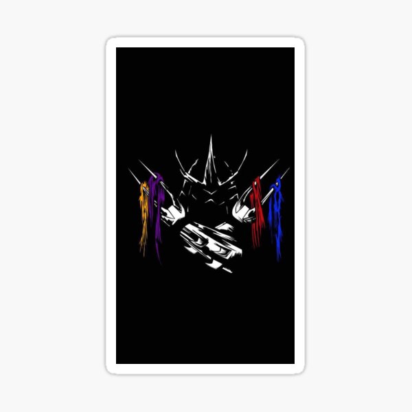 "Shredder" Sticker by BuksDesigns | Redbubble