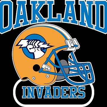 "Oakland Invaders Helmet" Essential T-Shirt for Sale by cooneytoons ...