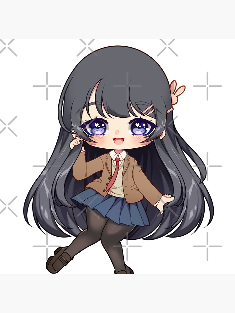 "Chibi Mai Sakurajima - Bunny Girl Senpai | Original Artwork by bian-ks ...