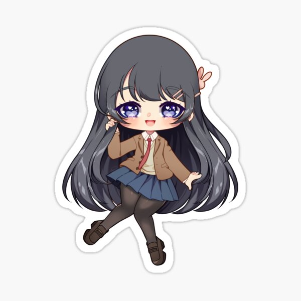 "Chibi Mai Sakurajima - Bunny Girl Senpai | Original Artwork by bian-ks ...