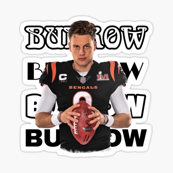 "JOE BURROW" Sticker for Sale by VaLdoShop | Redbubble