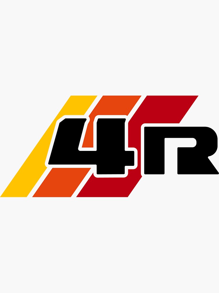 "4Runner "4R" Racing Stripes" Sticker for Sale by 4RunnerGear | Redbubble