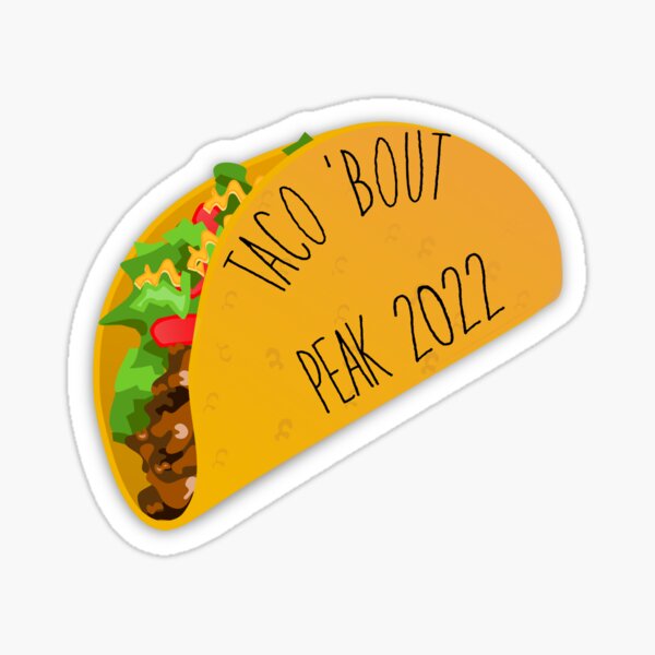 "Peak 22" Sticker for Sale by PEAK2022 | Redbubble
