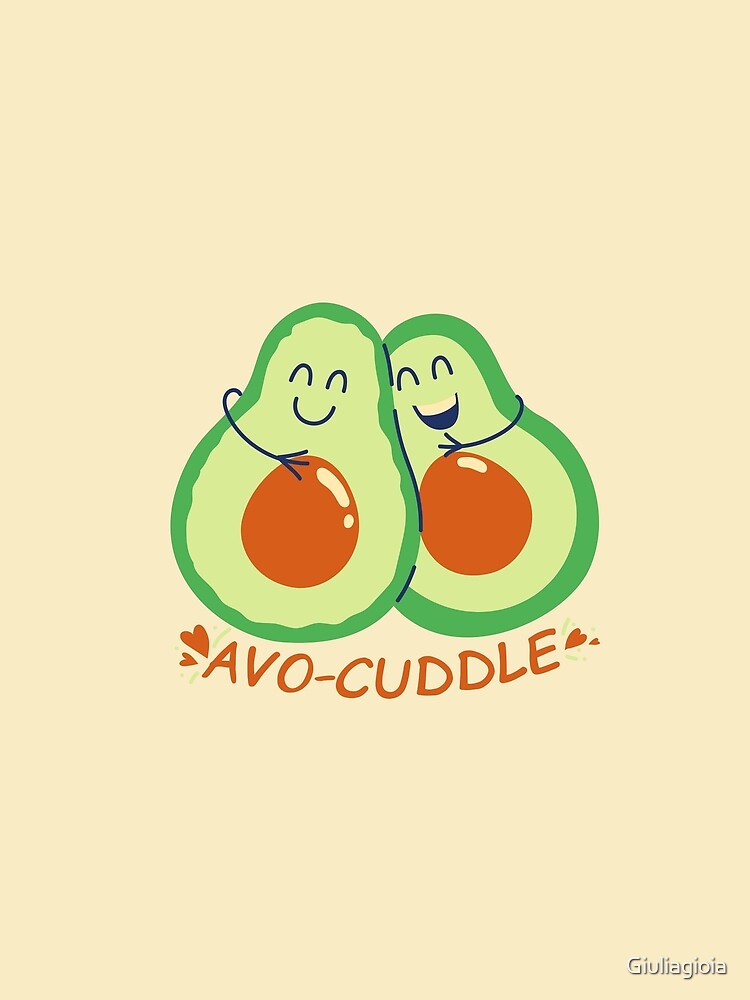 "Avocuddle avocados" Poster for Sale by Giuliagioia | Redbubble
