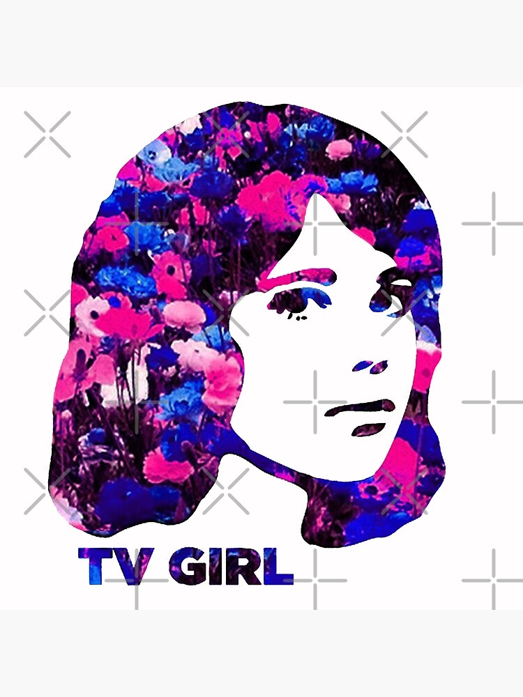 "TV GIRL Floral" Poster for Sale by Joe-byron | Redbubble