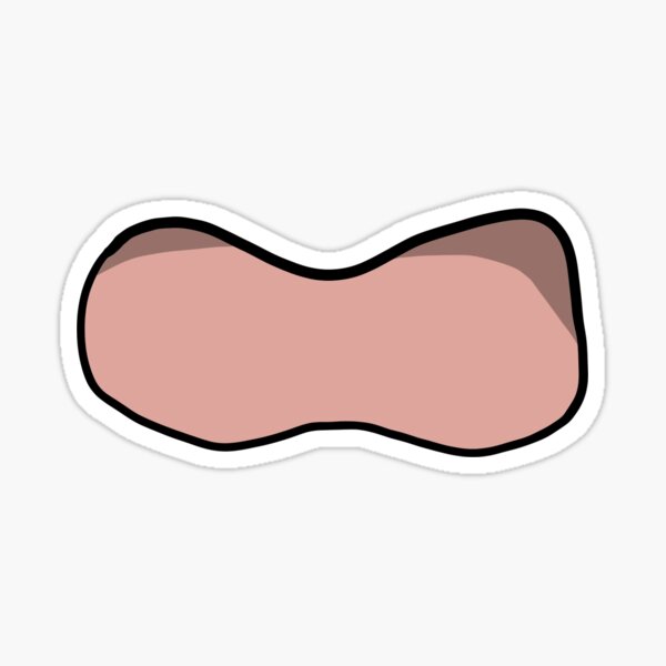 "Anime whaa face" Sticker for Sale by Nyamelon | Redbubble