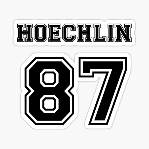 "Hoechlin 87" Sticker by calumsxkiwi | Redbubble