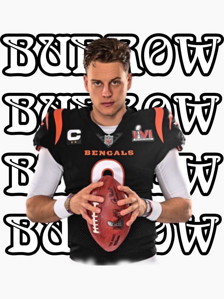 "JOE BURROW" Sticker by VaLdoShop | Redbubble