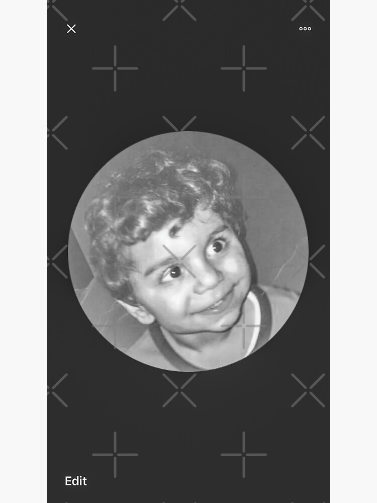 "Baby Face" Sticker by Afkare | Redbubble