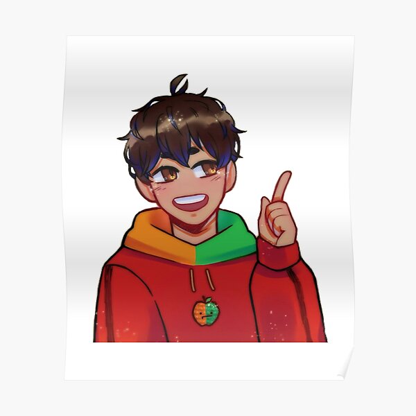 "Minecraft smp Tapl Youtuber" Poster for Sale by MadeInBubble | Redbubble