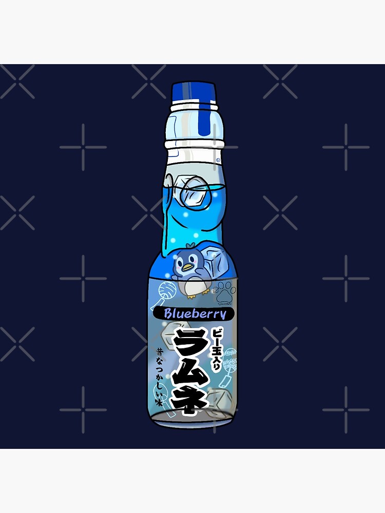 "Blueberry Ramune" Poster for Sale by SpaceWuff | Redbubble
