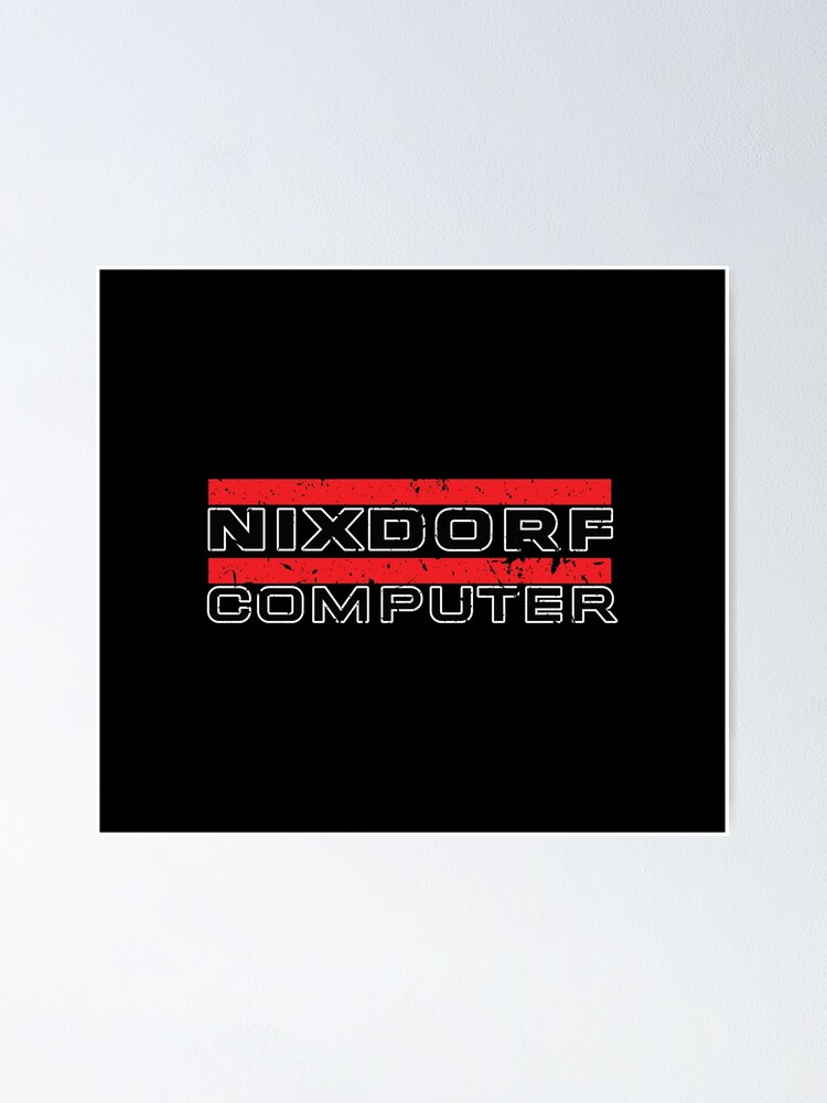 "Former company Nixdorf Computer Logo - memory, historical" Poster by ...