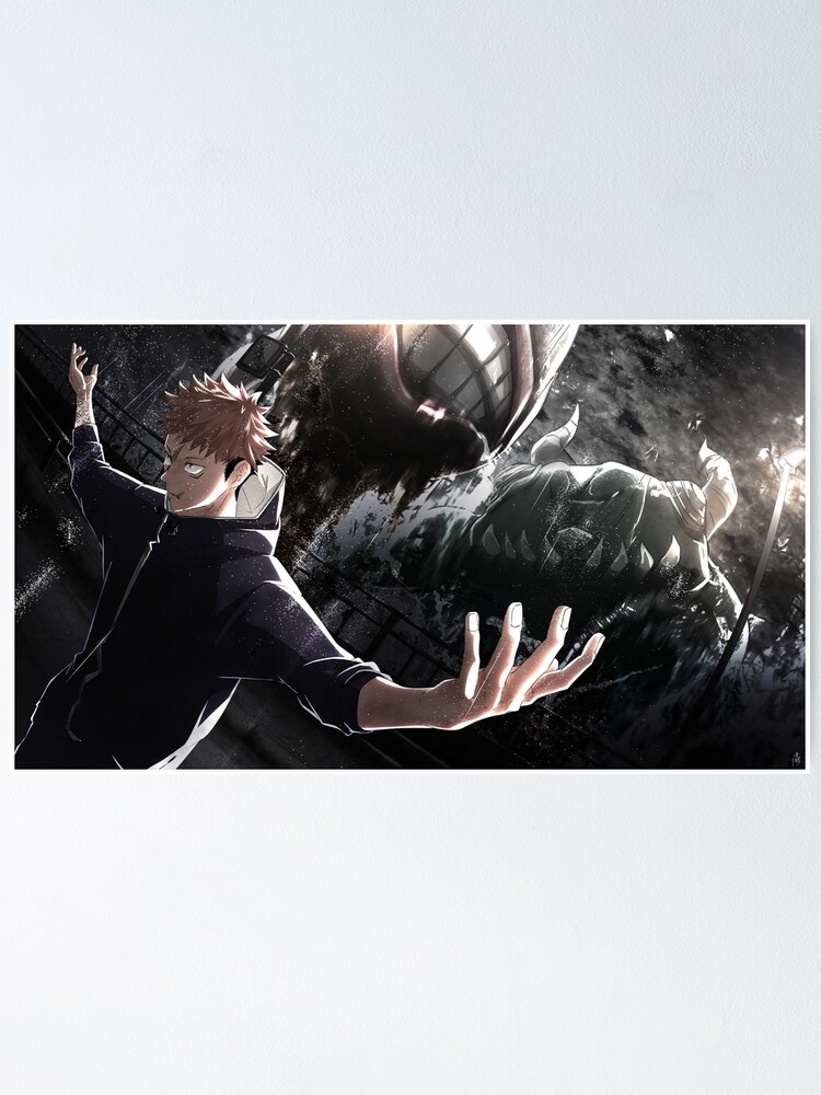 "Itadori Yuji" Poster for Sale by BerserkerArmy | Redbubble