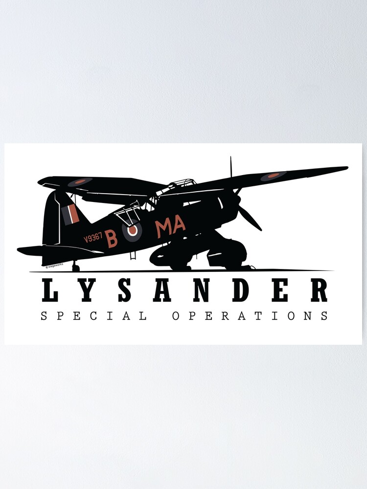 "Lysander Special Ops" Poster by siege103 | Redbubble