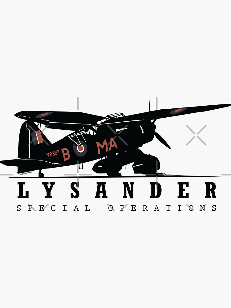 "Lysander Special Ops" Sticker for Sale by siege103 | Redbubble